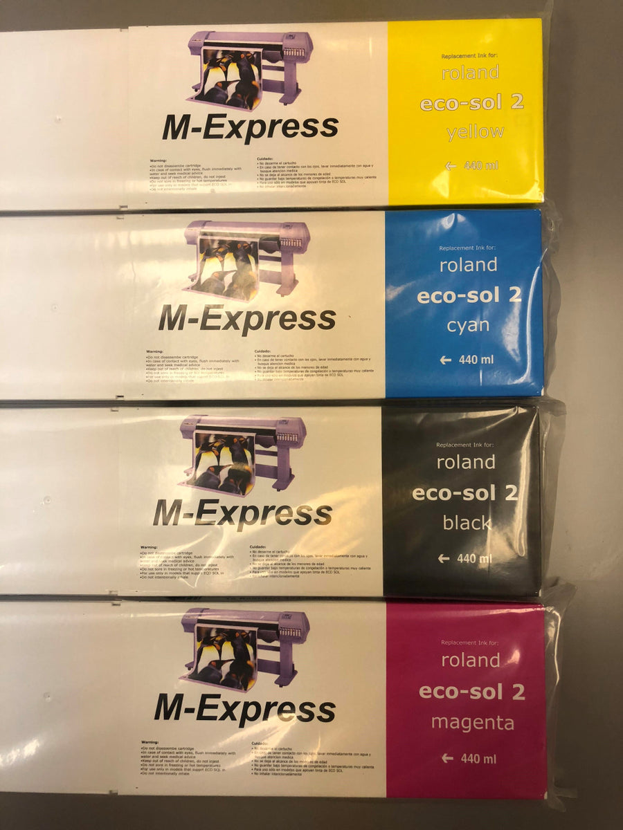 ROLAND ECO-MAX-2 COMPATIBLE 440ml LOW COST INK CARTRIDGE – MicompGraphix