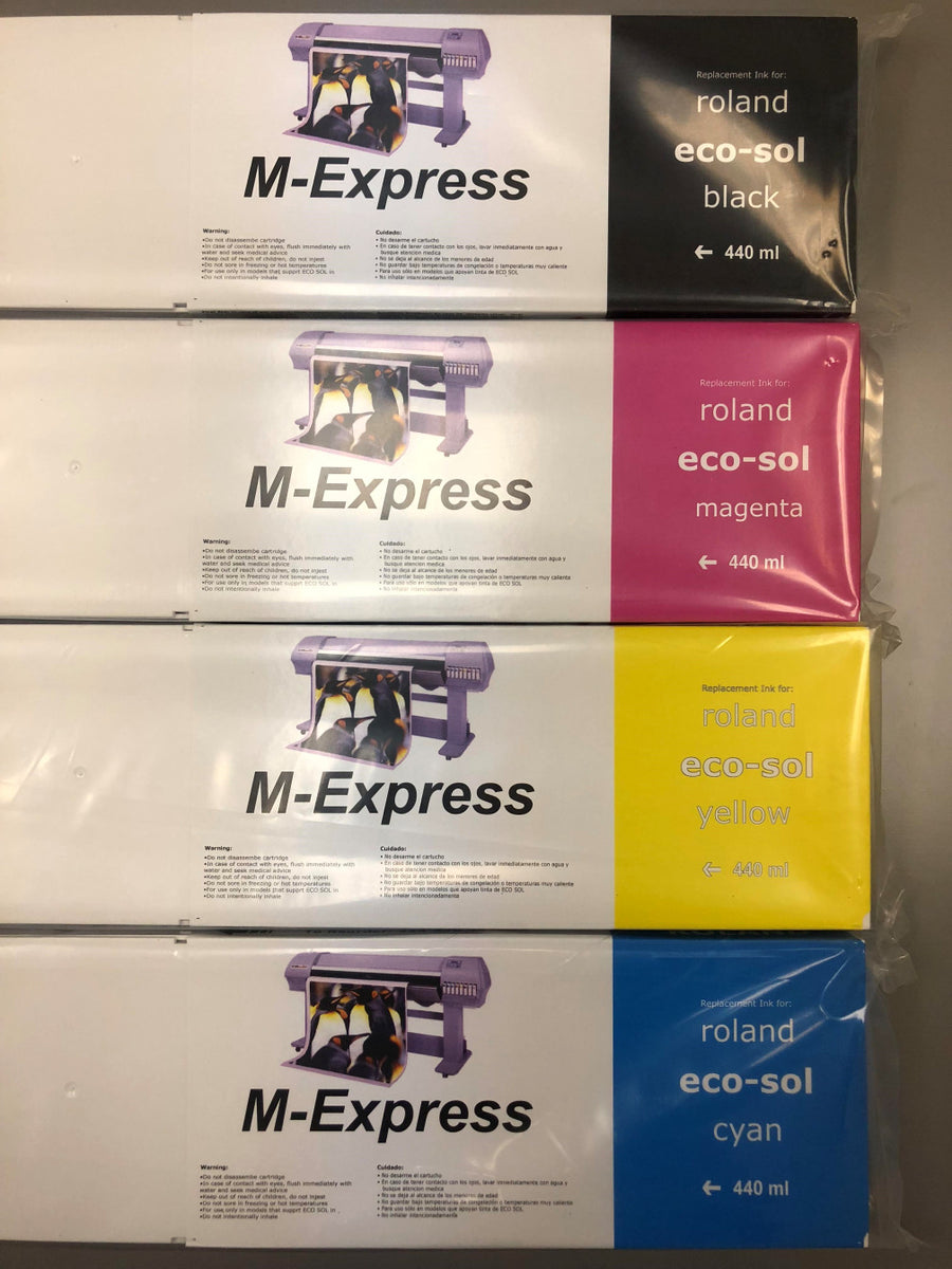 ROLAND ECO-MAX COMPATIBLE 440ml LOW COST INK CARTRIDGE – MicompGraphix